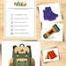 Camping Dice Game, Printable Family Summer Camp Activity,perfect for ...