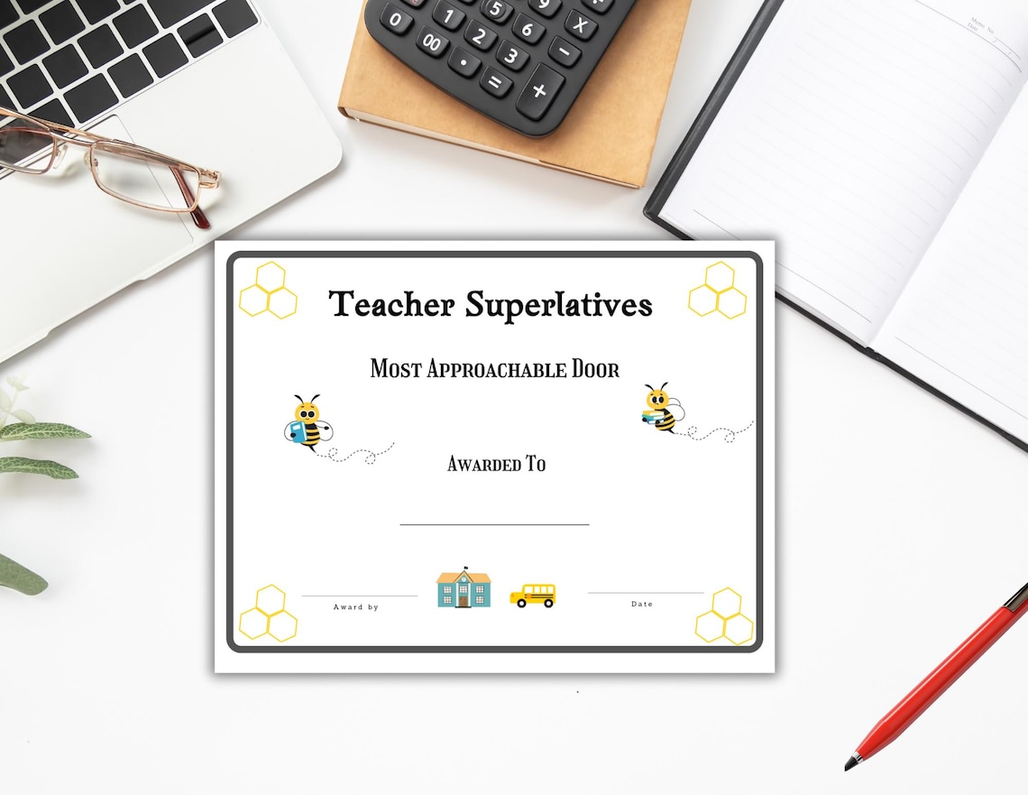 Teacher Superlative Awards – Honoring the Educators: Fun Faculty Awards ...
