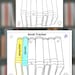 Printable Book Tracker, Minimalist Reading Log, Printable Book Tracker ...