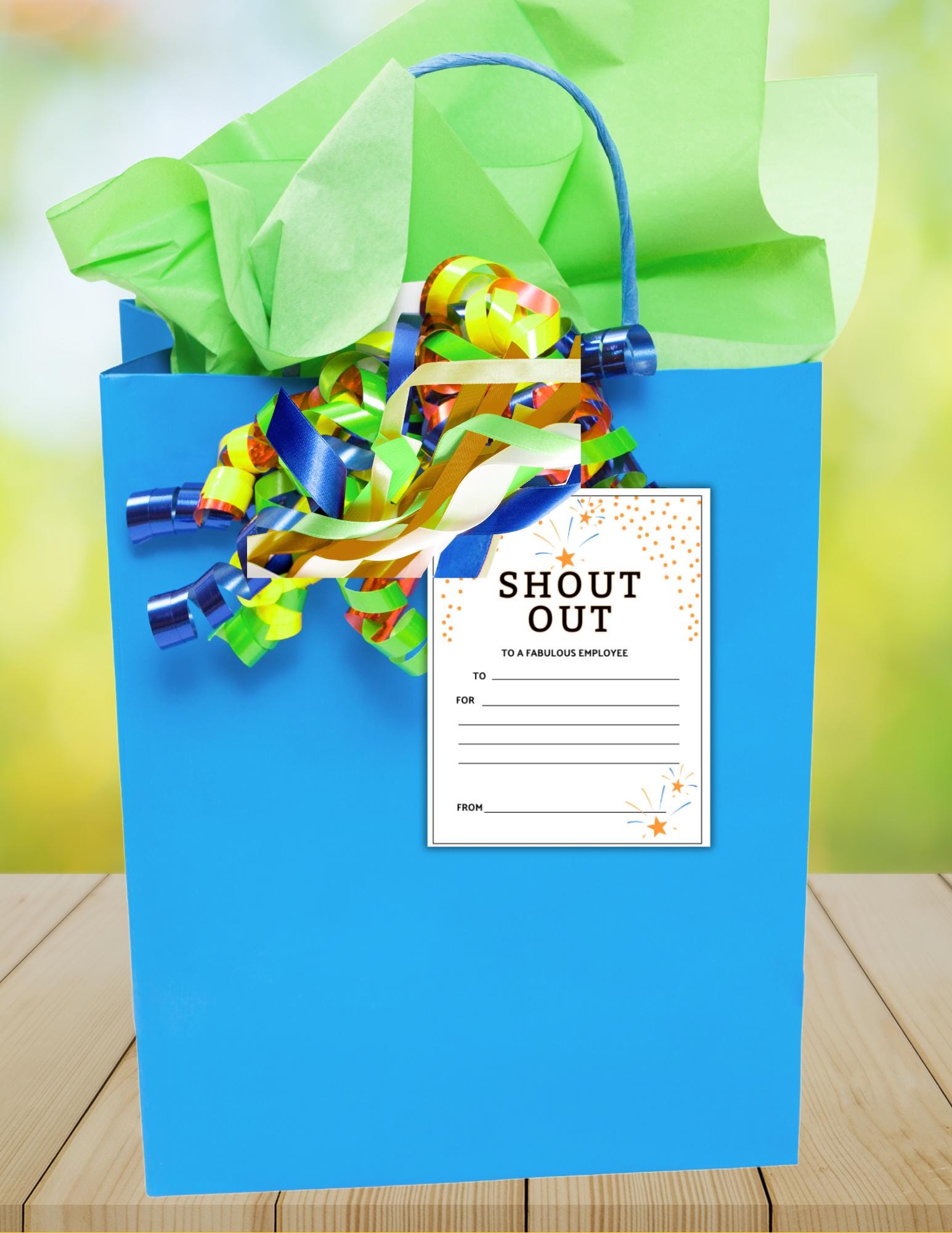 Employee Shout Out Tags,printable Staff Appreciation,recognizing Top ...