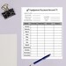Equipment Loan Tracker Printable,payment Record Sheet,business ...