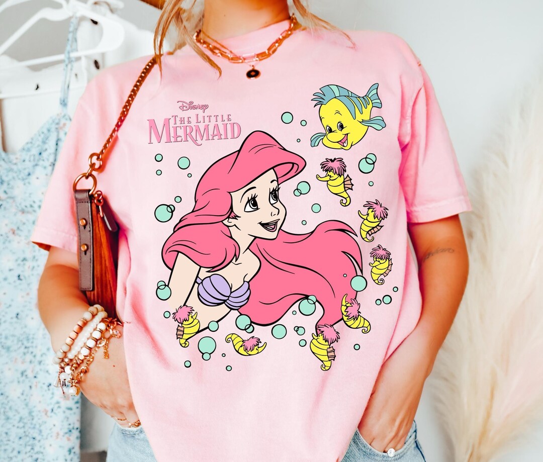Comfort Colors Disney the Little Mermaid Shirt,disney the Little ...