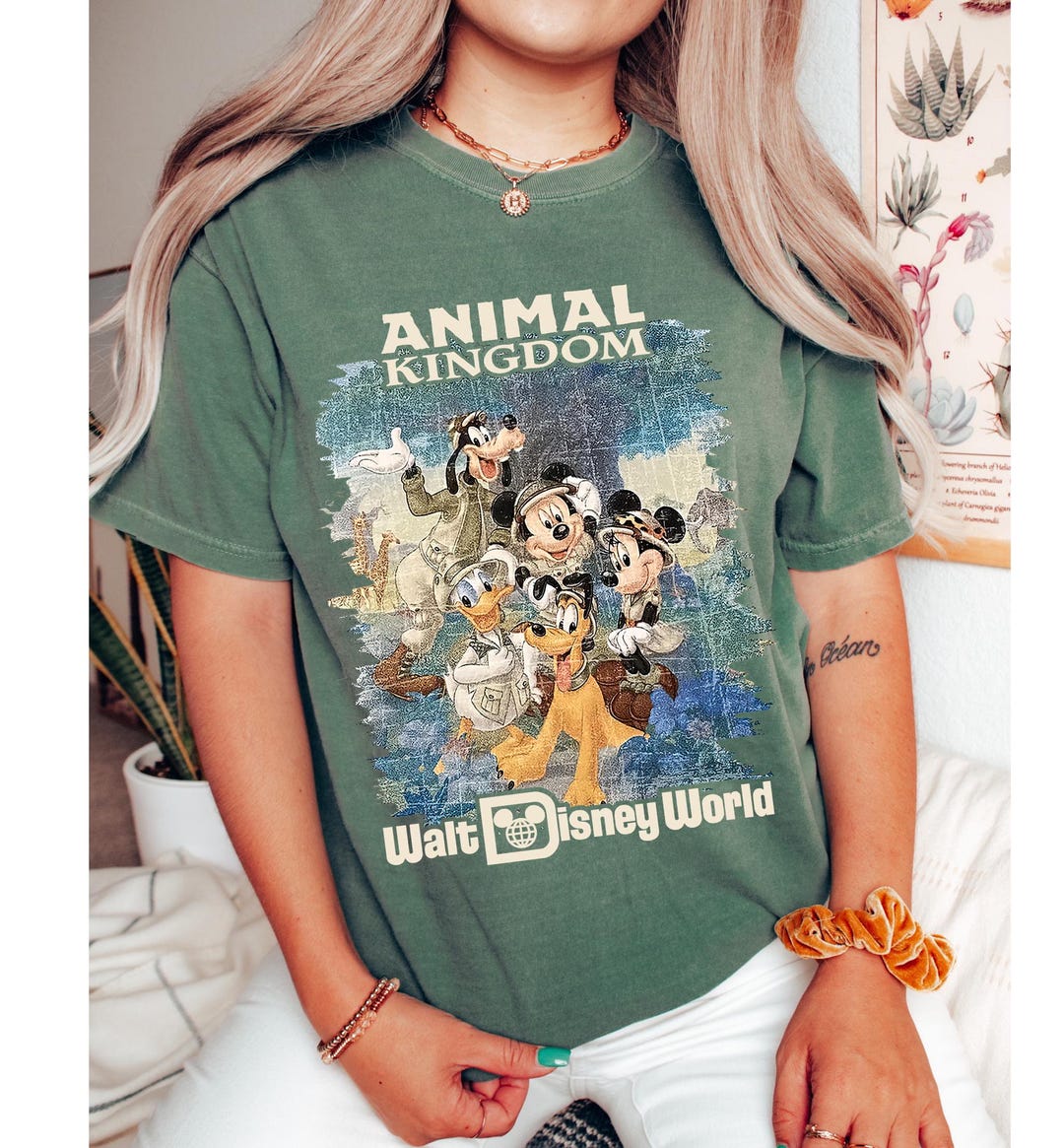 Comfort Colors Disney Animal Kingdom Shirt, Disney Shirt, Vintage ...