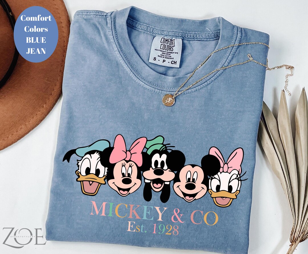 Retro Mickey & Co 1928 Shirt, Vintage Disney Shirt, Mickey and Co ...