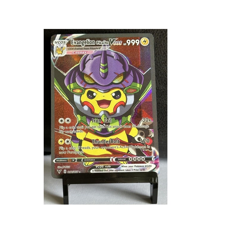 Pikachu Vcos cosplay Neo Genesis Evangelion Holo Custom Made Pokemon ...