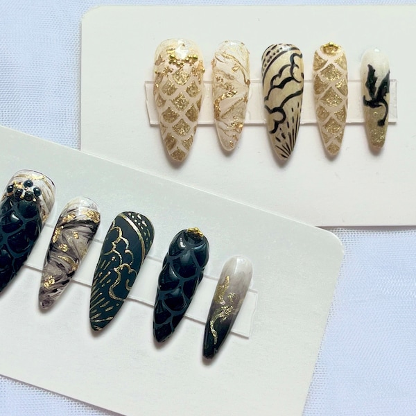 Dragon Nail - Etsy