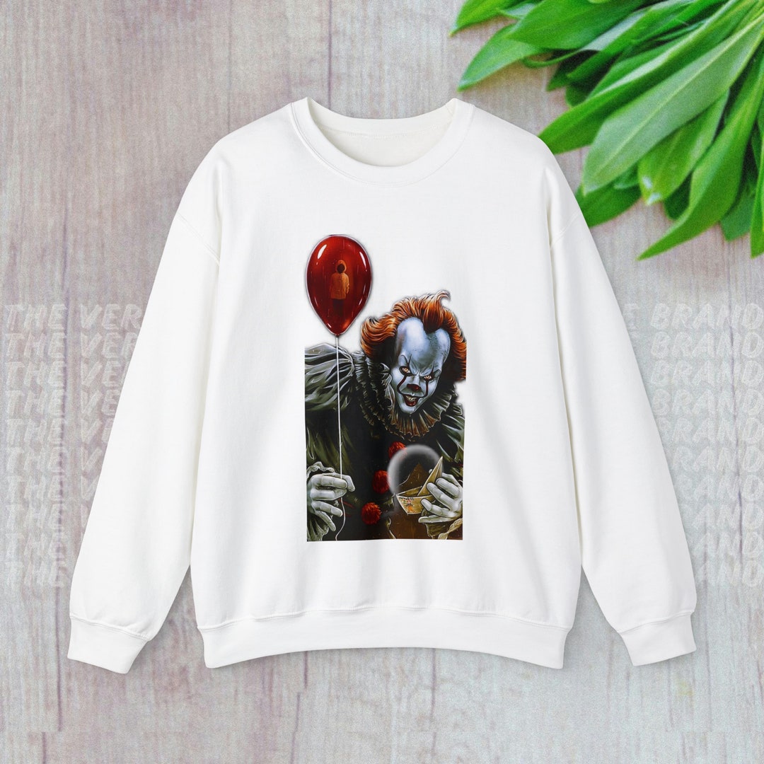 Halloween Pennywise IT Crewneck Sweatshirt/ Halloween Crewneck ...