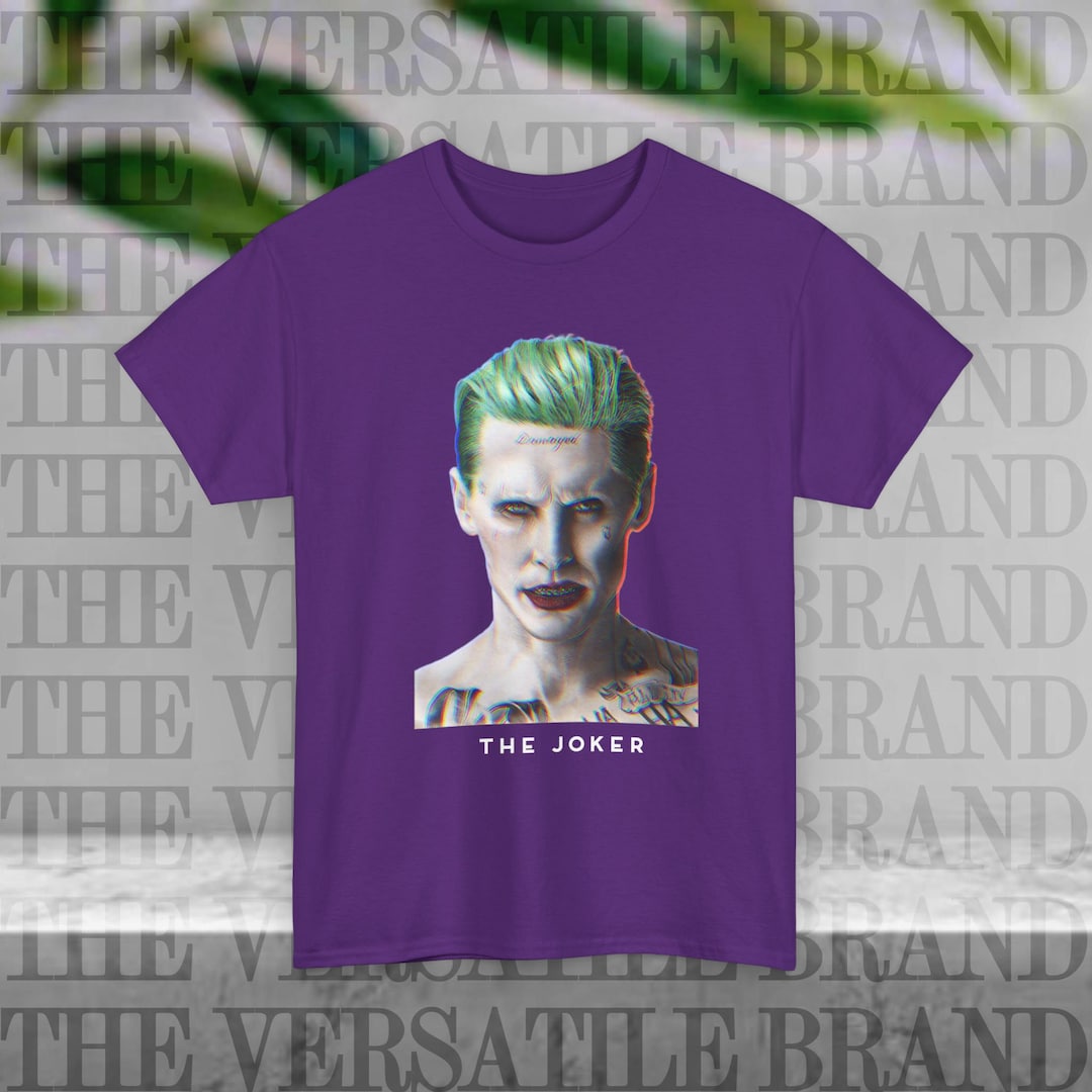 The Joker 3D Image Inspired T-shirt / Joker Tshirt / Joker Shirt / the ...