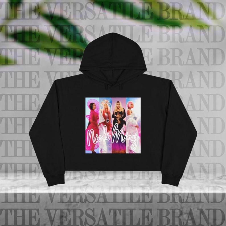 Nicki Minaj Crop Hoodie / Nicki Minaj Pink Friday 2 / Nicki Minaj Merch ...