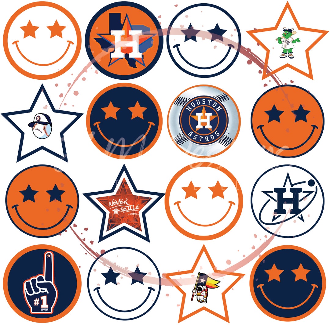 DTF Transfer Ready to Press, Astros Smile - Etsy