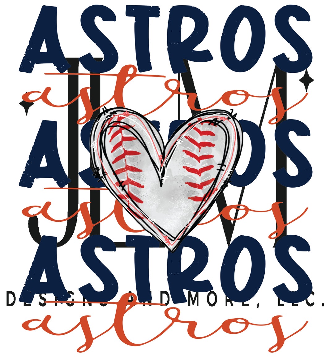 DTF Transfer Ready to Press, Astros, Astros, Astros, Heart - Etsy