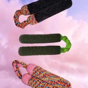 NO-SEW PATTERN: Crochet Fantasy Weapons - Flail, Mace, Nun-chucks ...