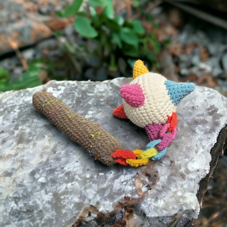 NO-SEW PATTERN: Crochet Fantasy Weapons Flail, Mace, Nun-chucks Bundle ...