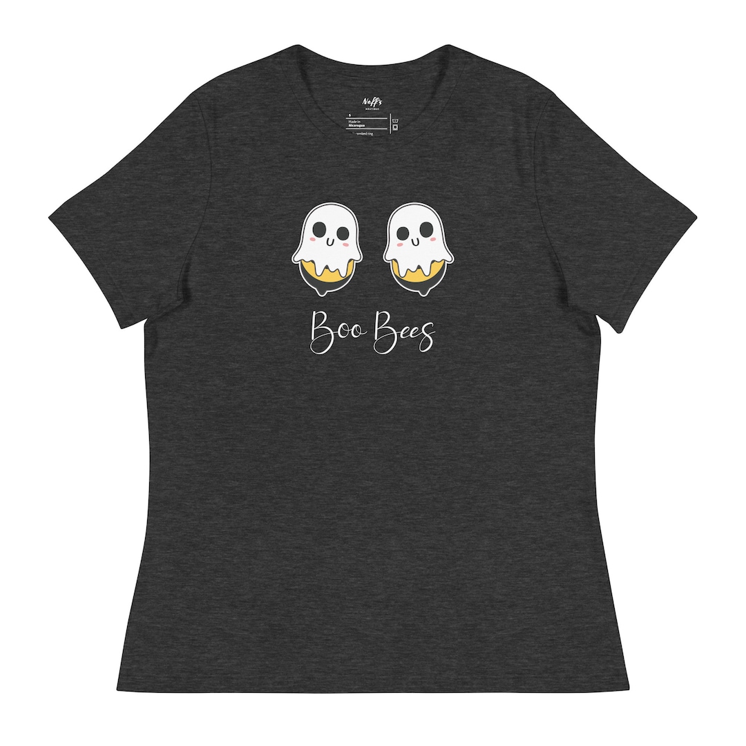 Boo Bees | Funny Ghost Shirt - Women's Relaxed T-shirt - Cute Gift ...