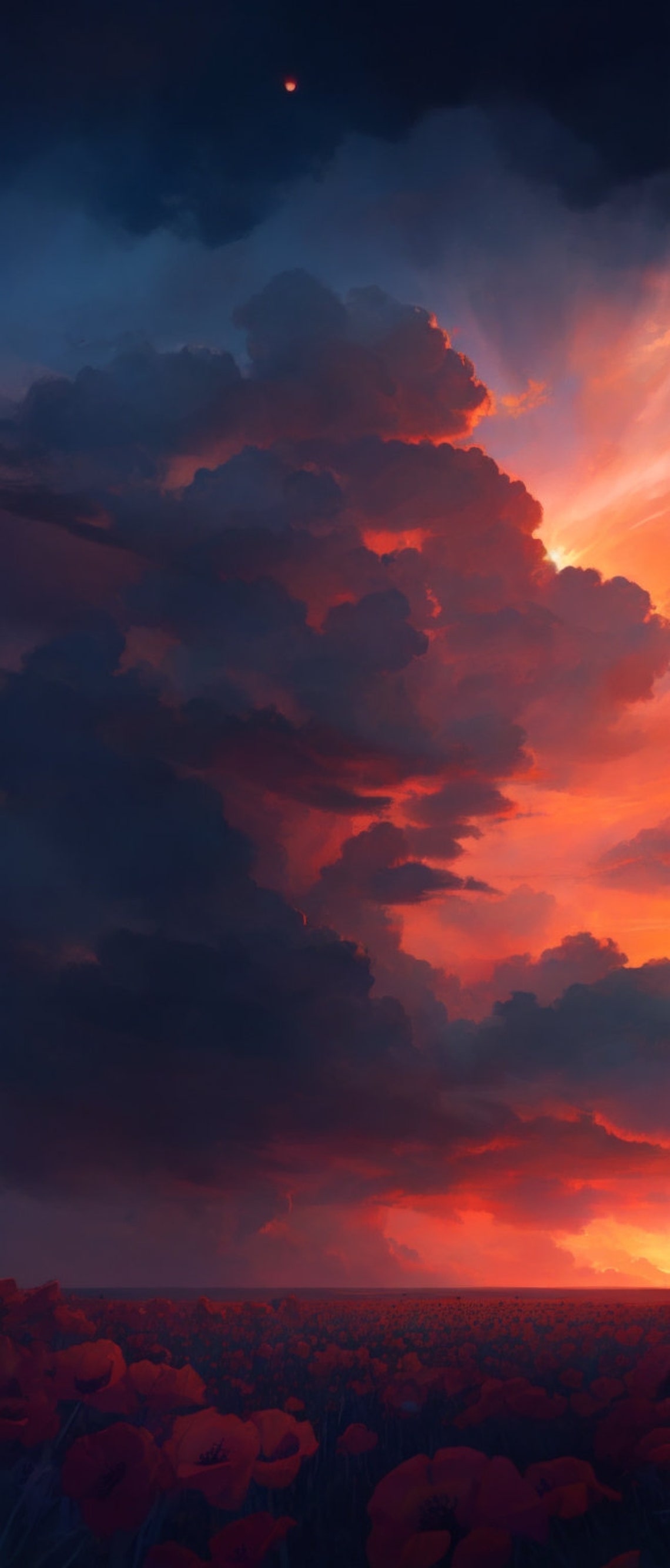 19 Epic Thunder Clouds in Water Color Style, Wallpapers for Your Iphone ...