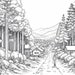 50 Rural Coloring Pages Fun to Color, for All Ages, Rural Landscapes ...