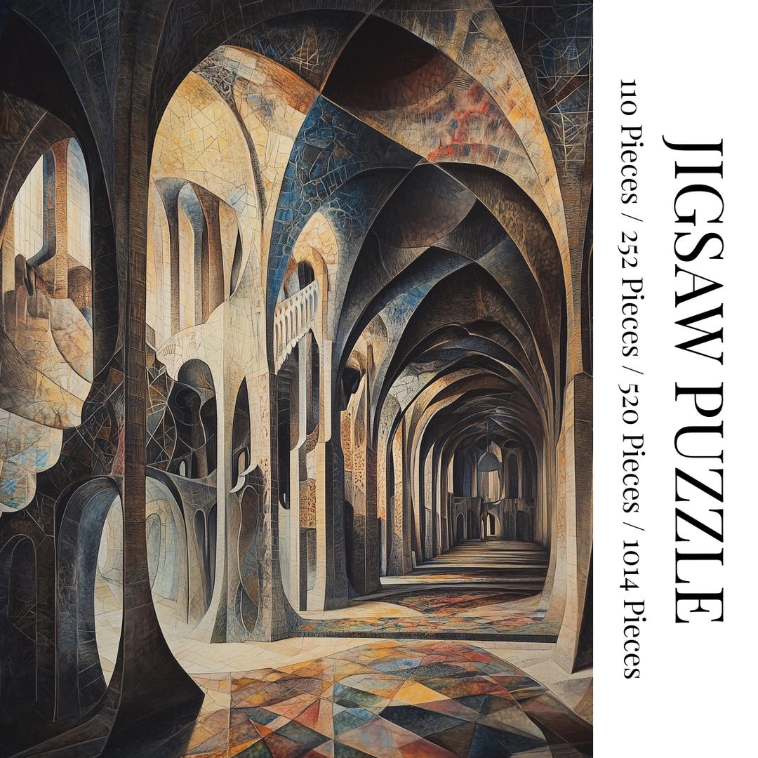 La Sagrada Familia by Antoni Gaudí Jigsaw Puzzle - Magnificent ...