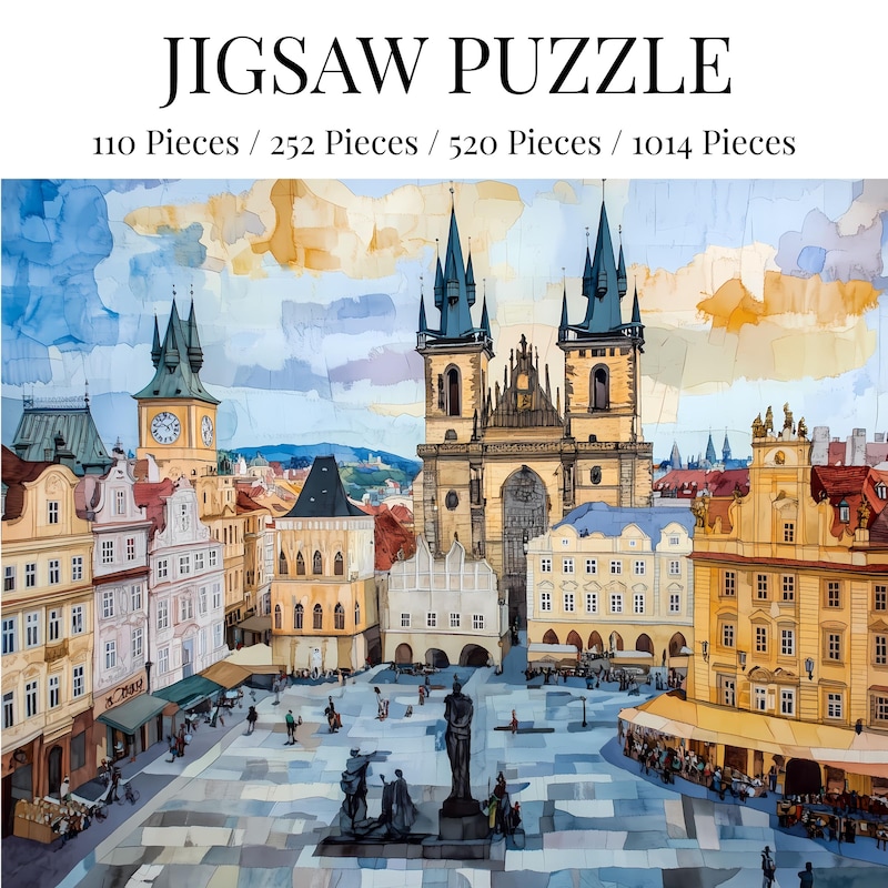 Landmark Jigsaw Puzzles - Etsy