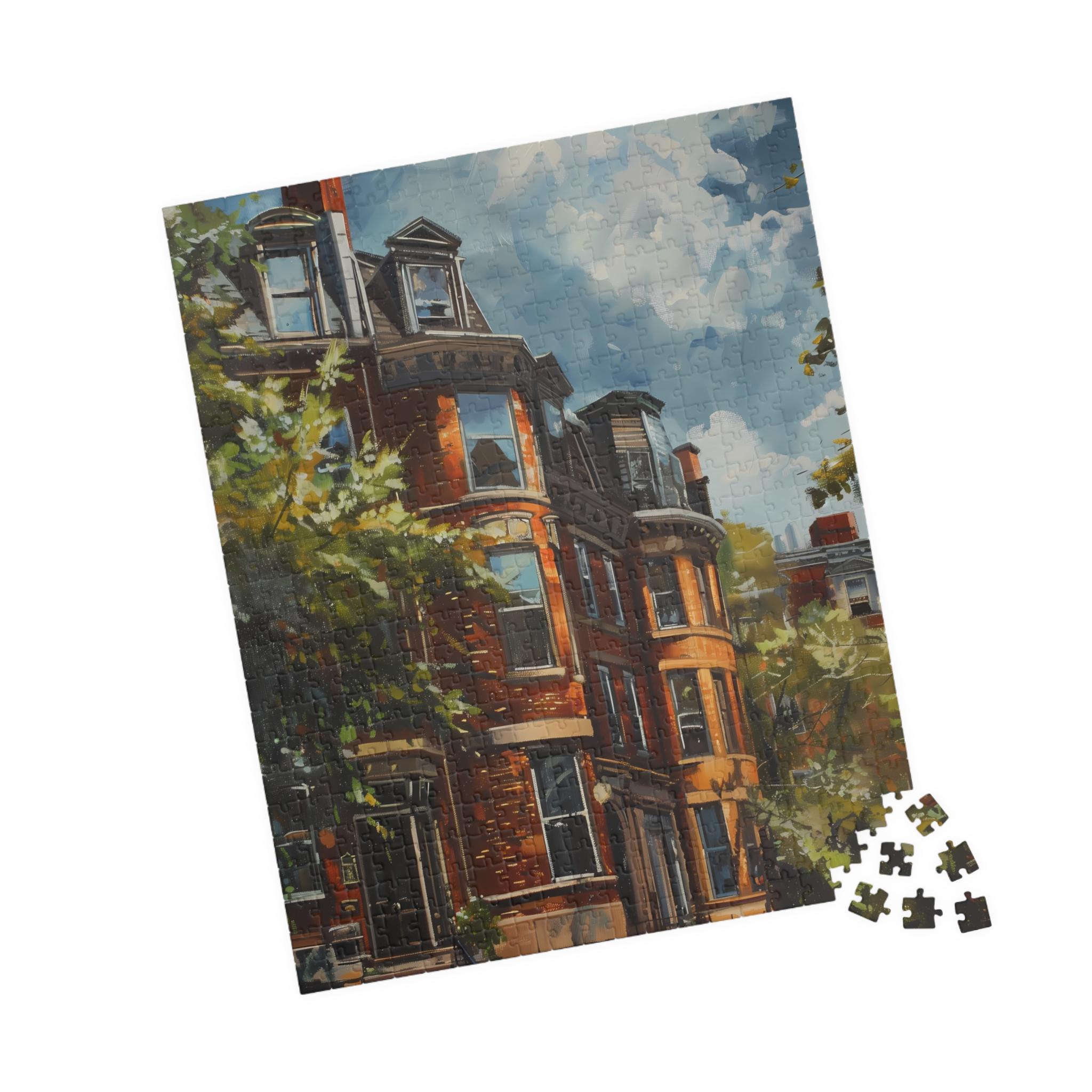 Beacon Hill Boston Jigsaw Puzzle - Historic Boston Puzzle - Charming ...