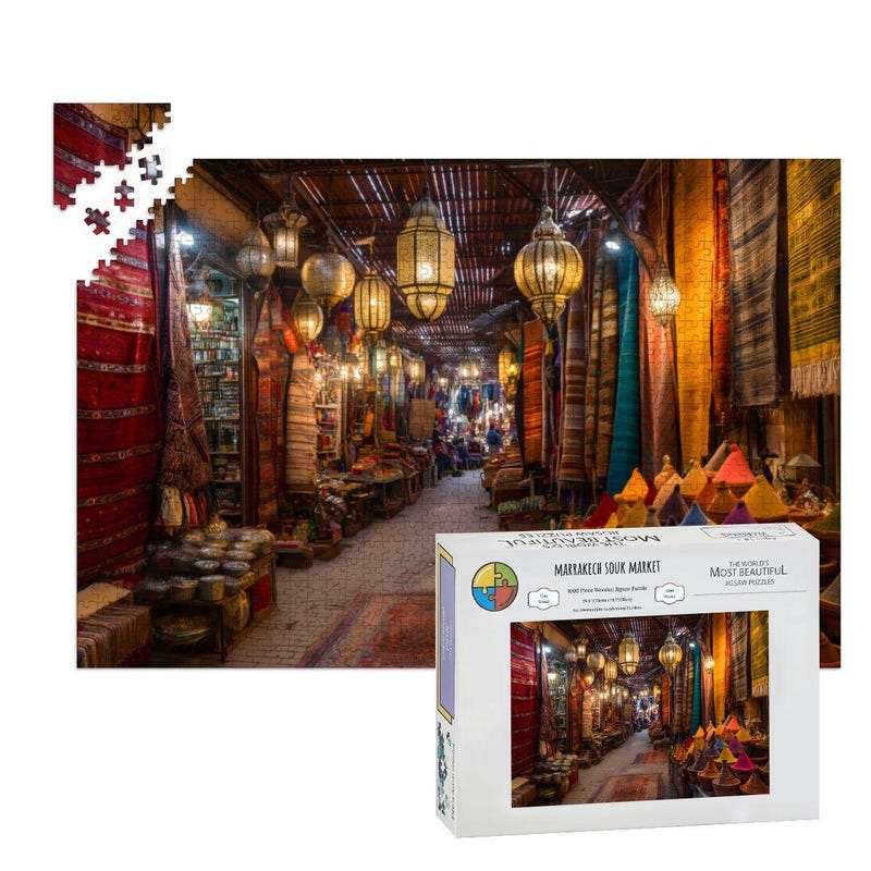 Morocco Jigsaw Puzzles - Etsy