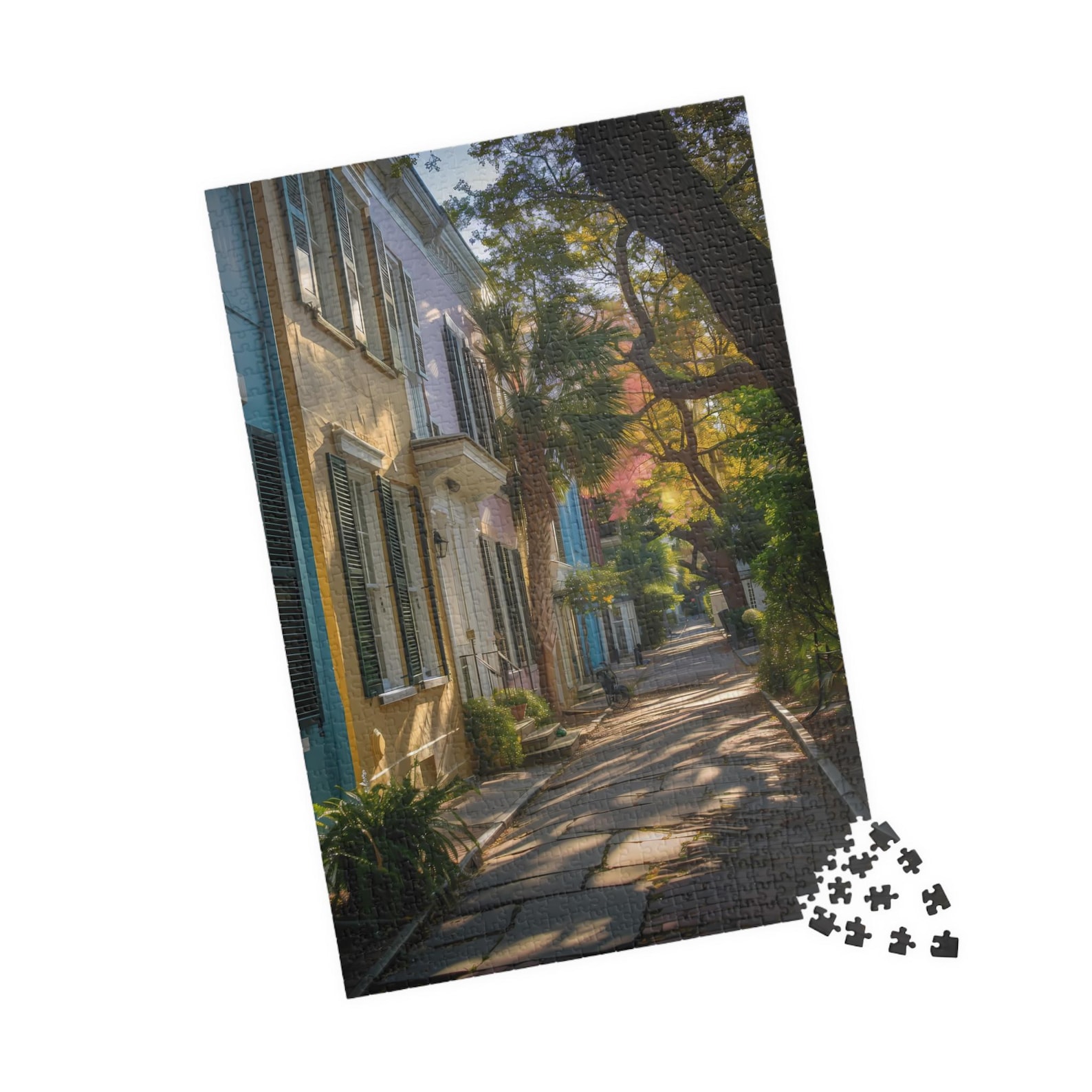 Charleston Historic Street Jigsaw Puzzle, Beautiful Southern Charm ...