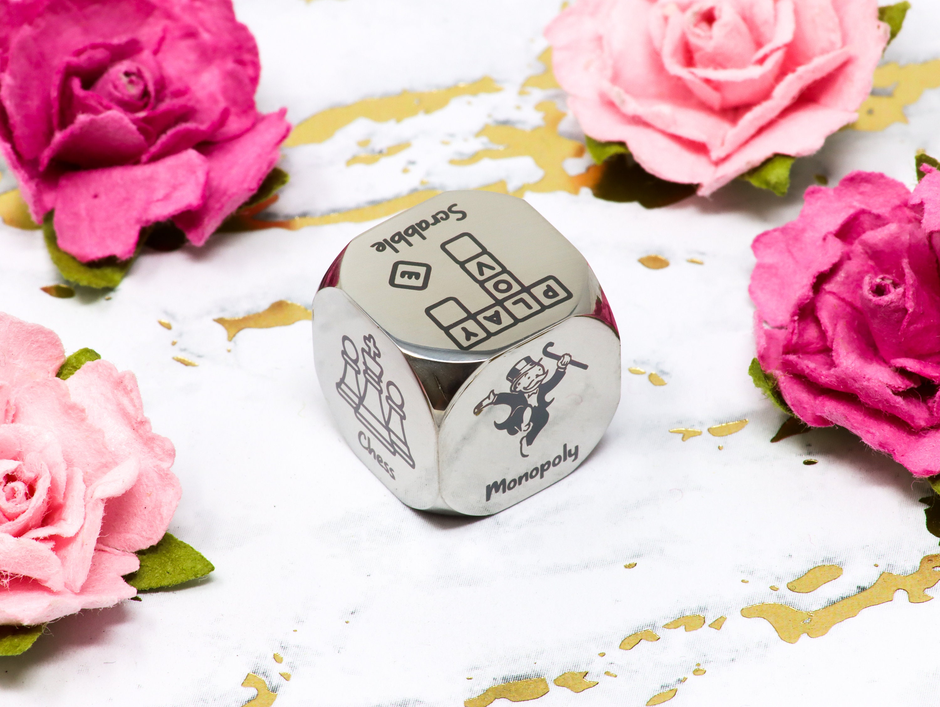 Board Games Dice Indoor Games Picker Couples at Home Games Group Game ...