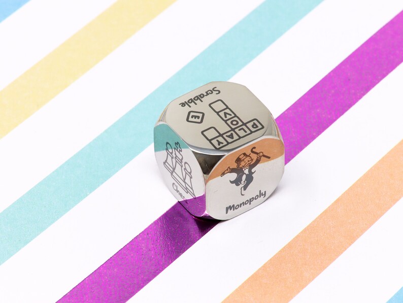 Board Games Dice Indoor Games Picker Couples at Home Games Group Game ...