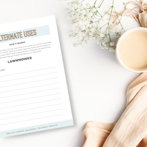 Creative Thinking Unleashed Workbook, Creative Activities Workbook ...