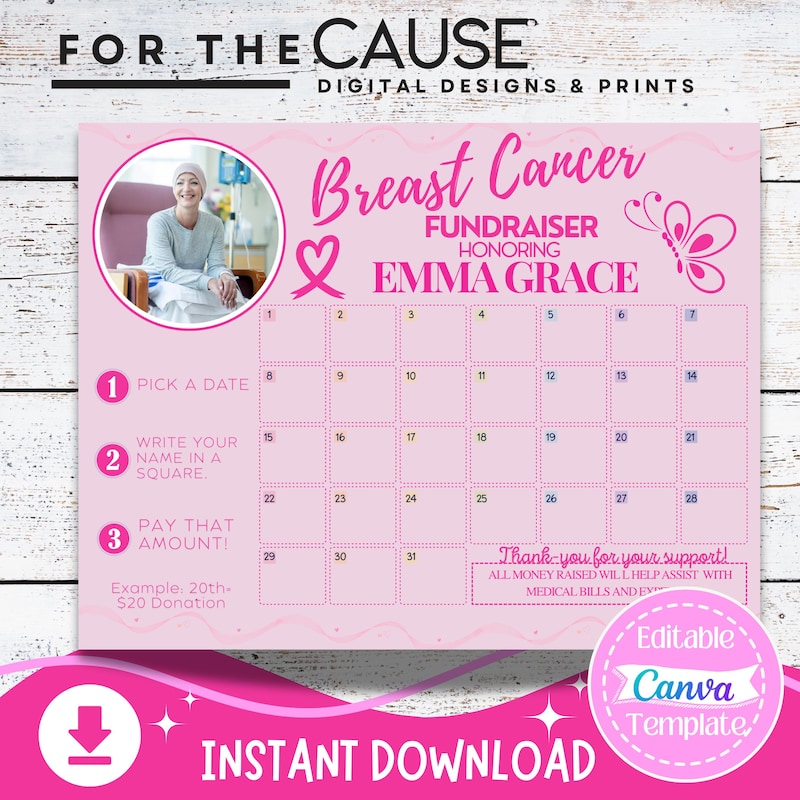 Baseball Money Calendar - Etsy