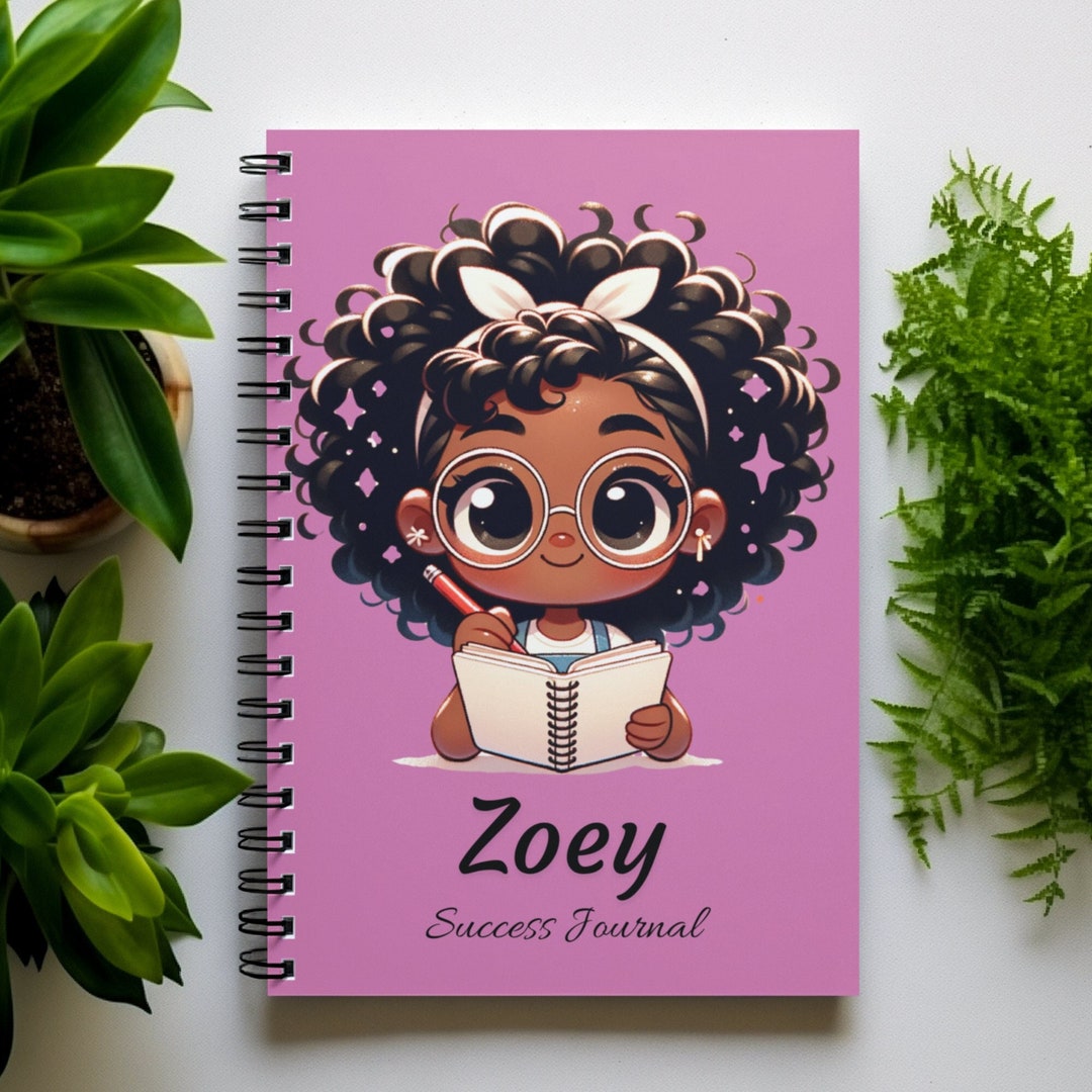 Personalized Kids Journal, Kid's Goal Journal, Journal for Kids With ...