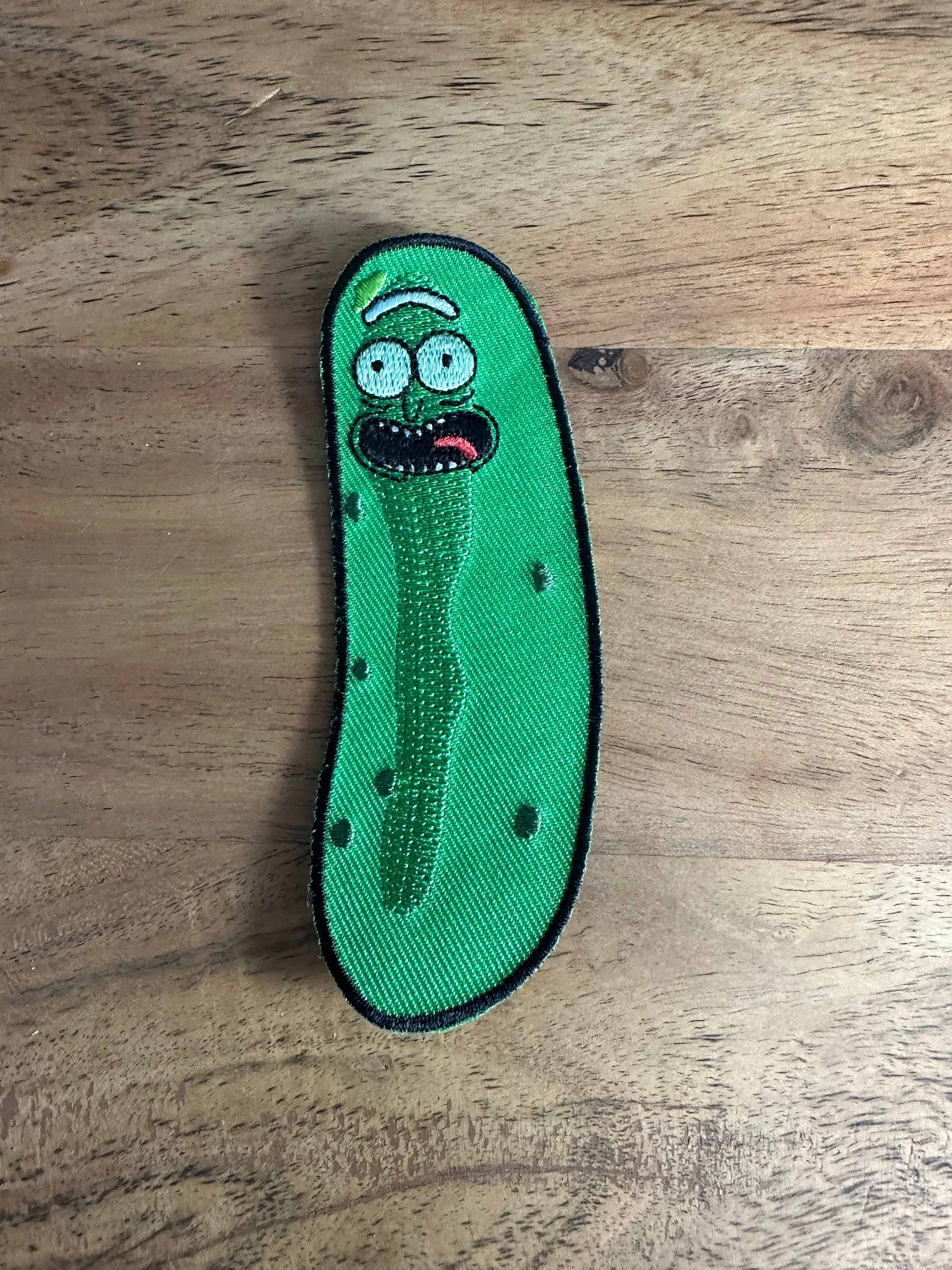 PICKLE RICK Patch Rick and Morty Cartoon Network Adult Swim Iron on Sew ...