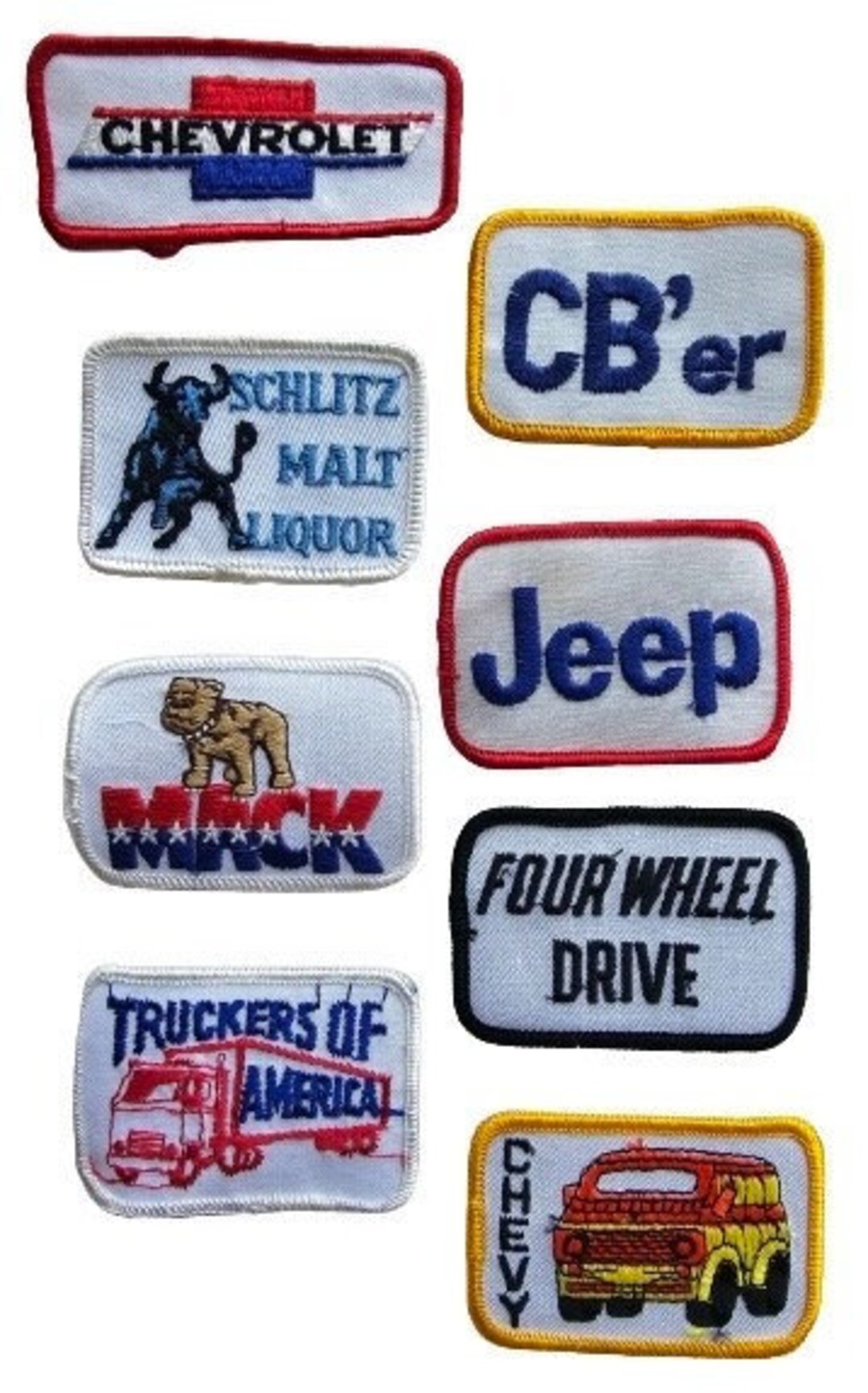 Vintage 1970s Keep on Truckin Patch Assortment B Set of 8 New Old Stock ...