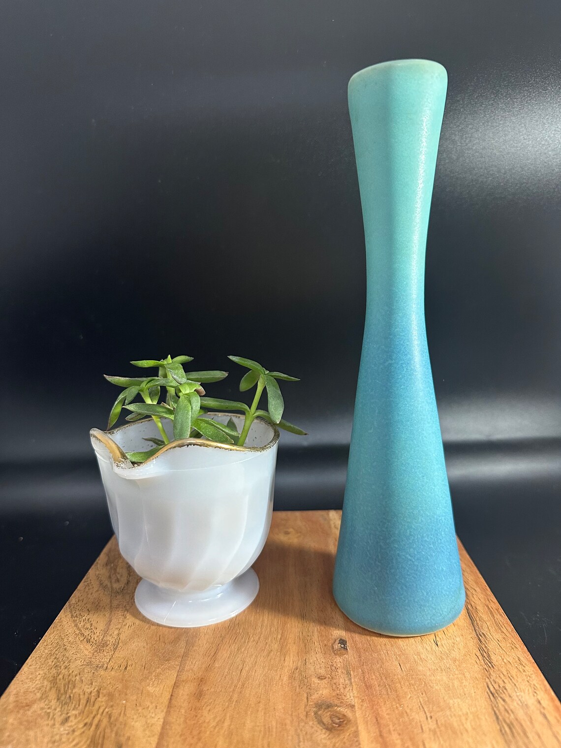 Van Briggle Blue Bud Vase - Etsy