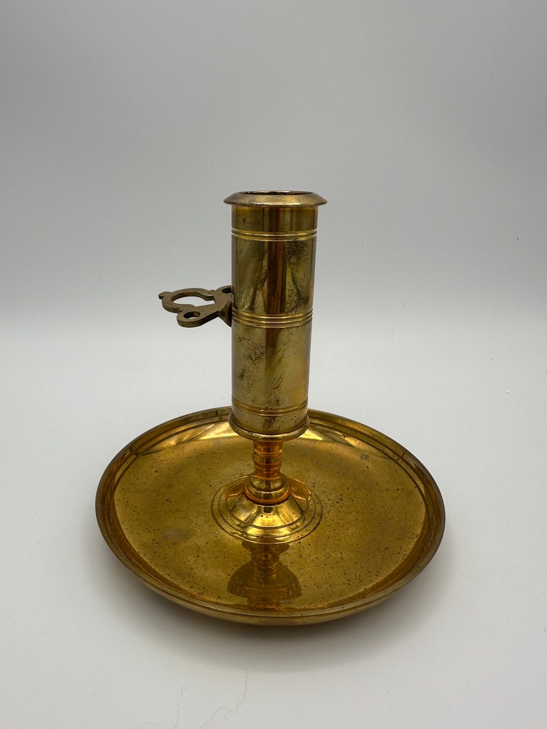 Vintage Swedish Skultuna Brass Candlestick Candle Holder ...