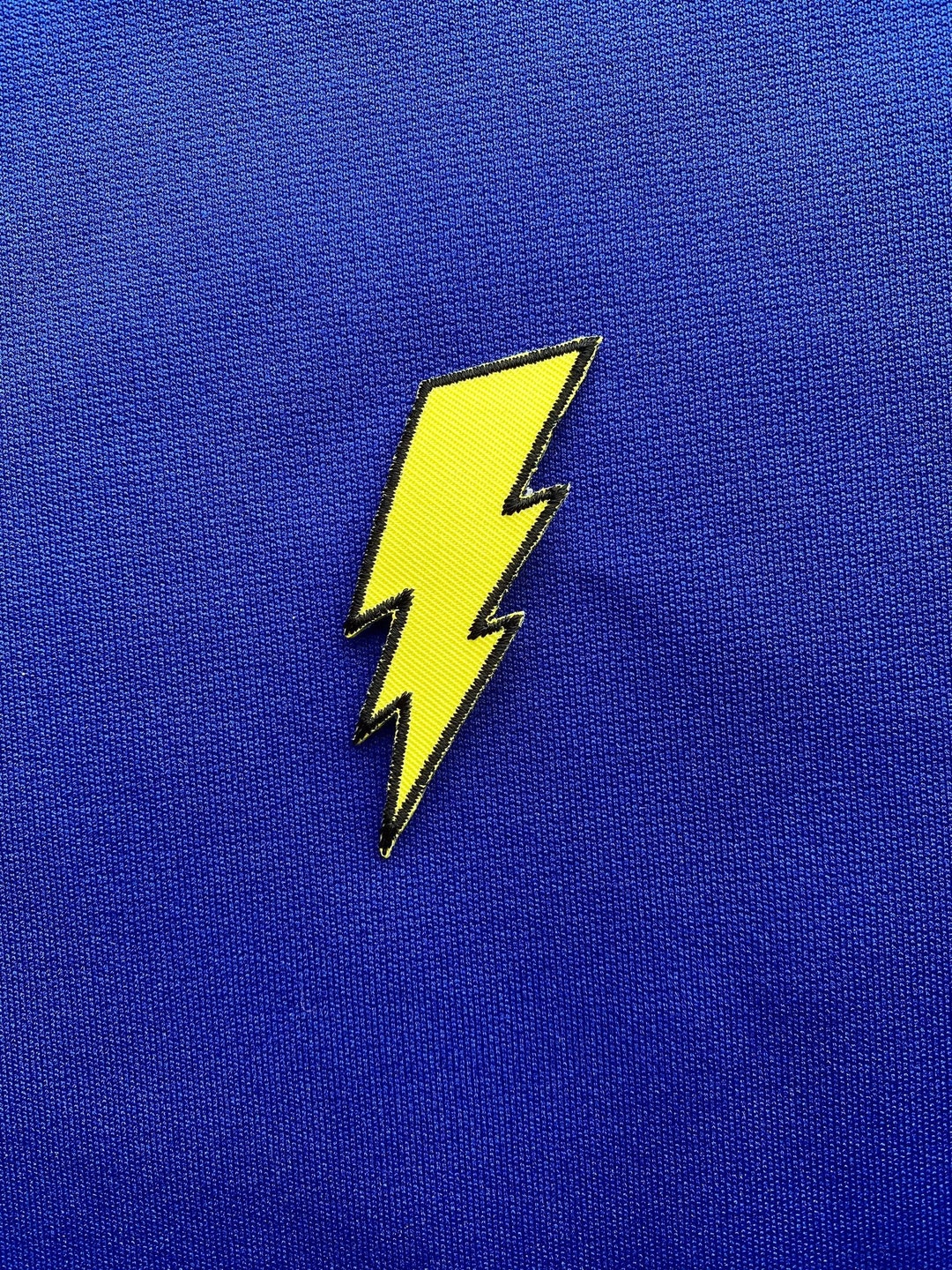 Lightning BOLT Patch Lightning Strike MINI Bright Yellow Quality ...