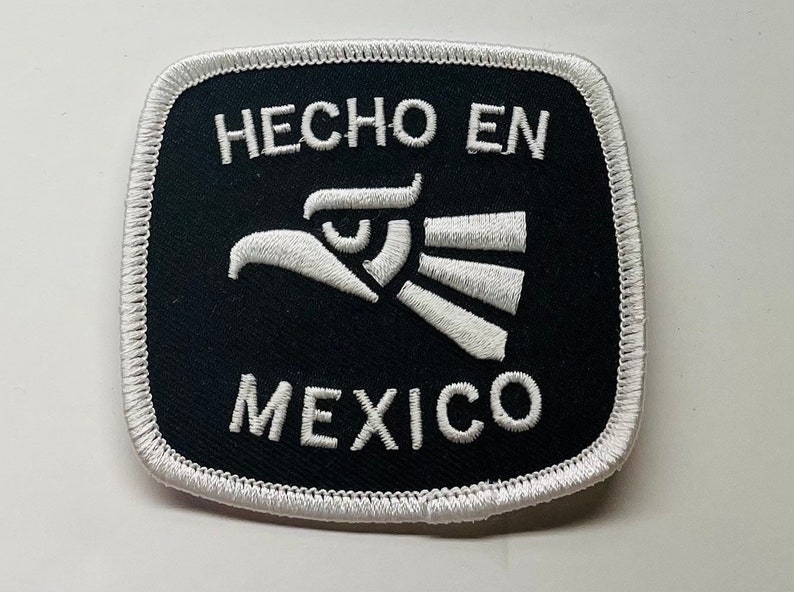 Vintage Patch Hecho En Mexico Made in Mexico Mexican Pride Patch Sew on ...