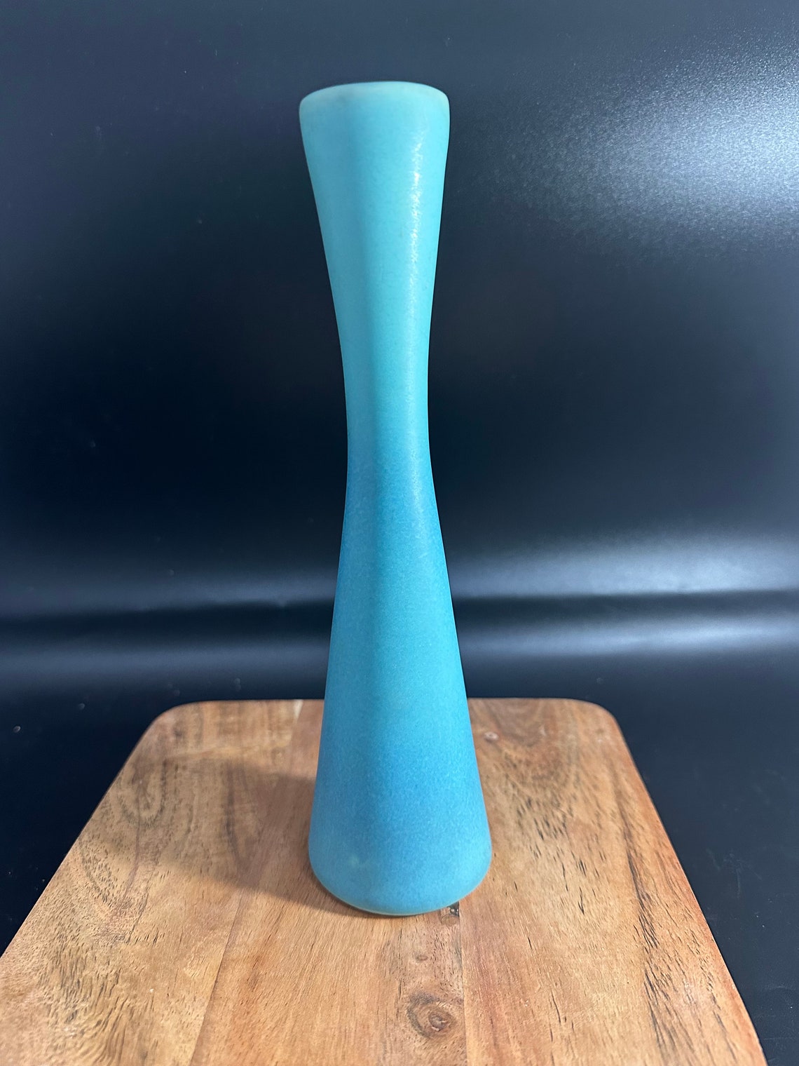 Van Briggle Blue Bud Vase - Etsy
