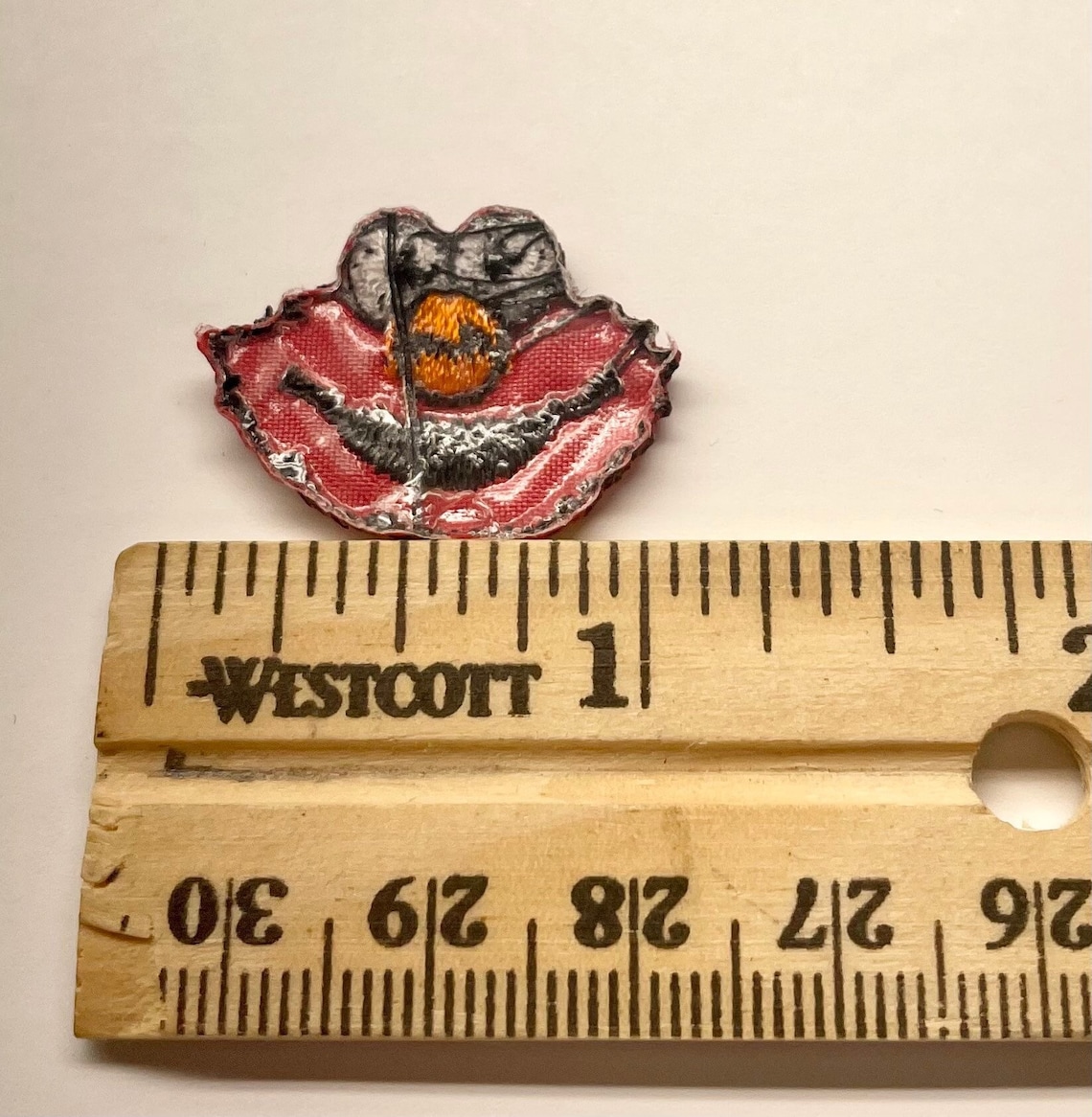 Elmo PATCH Sesame Street 80s Vintage Sew on Iron on Badge NOS Appliqué ...