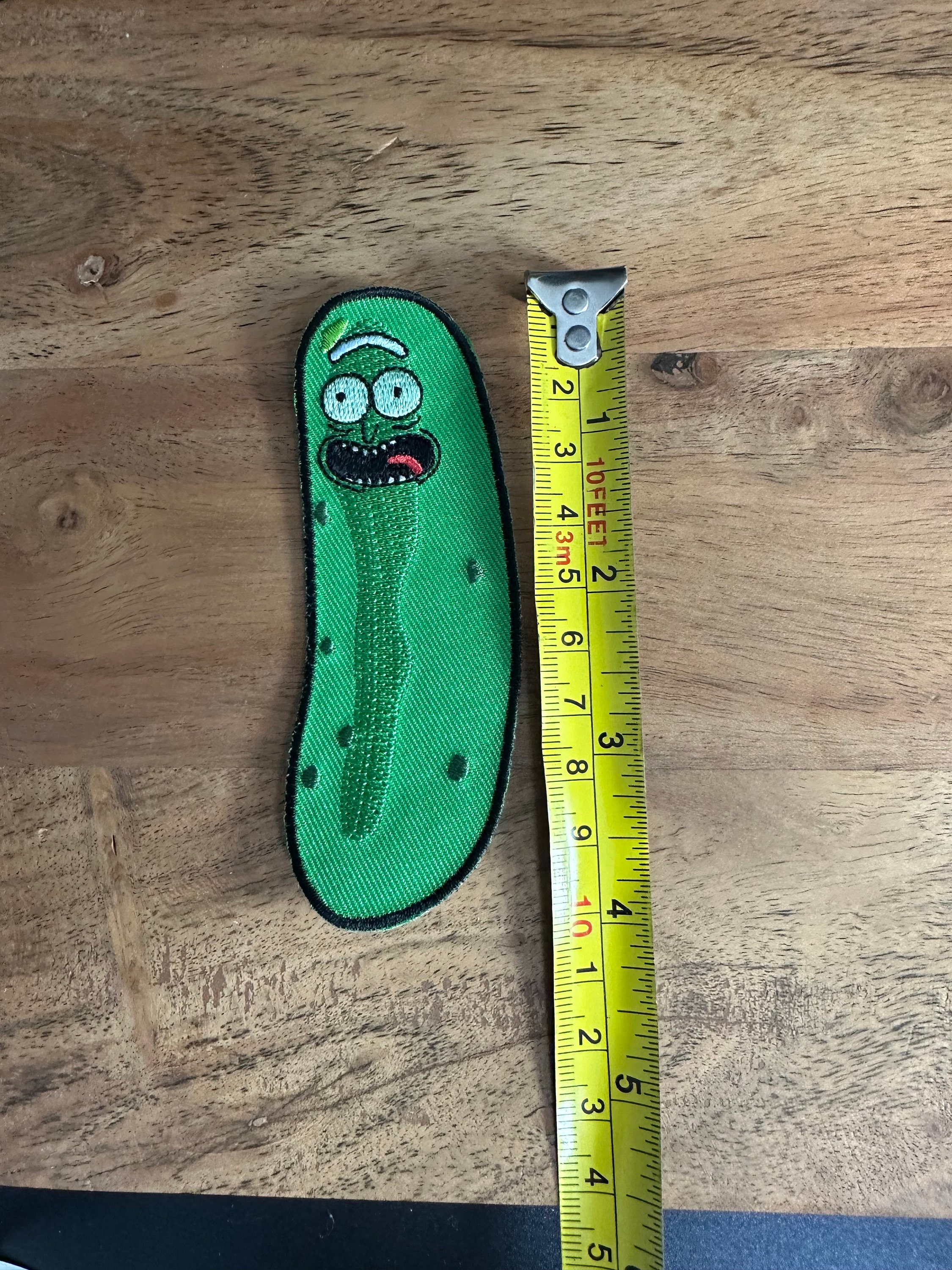 PICKLE RICK Patch Rick and Morty Cartoon Network Adult Swim Iron on Sew ...