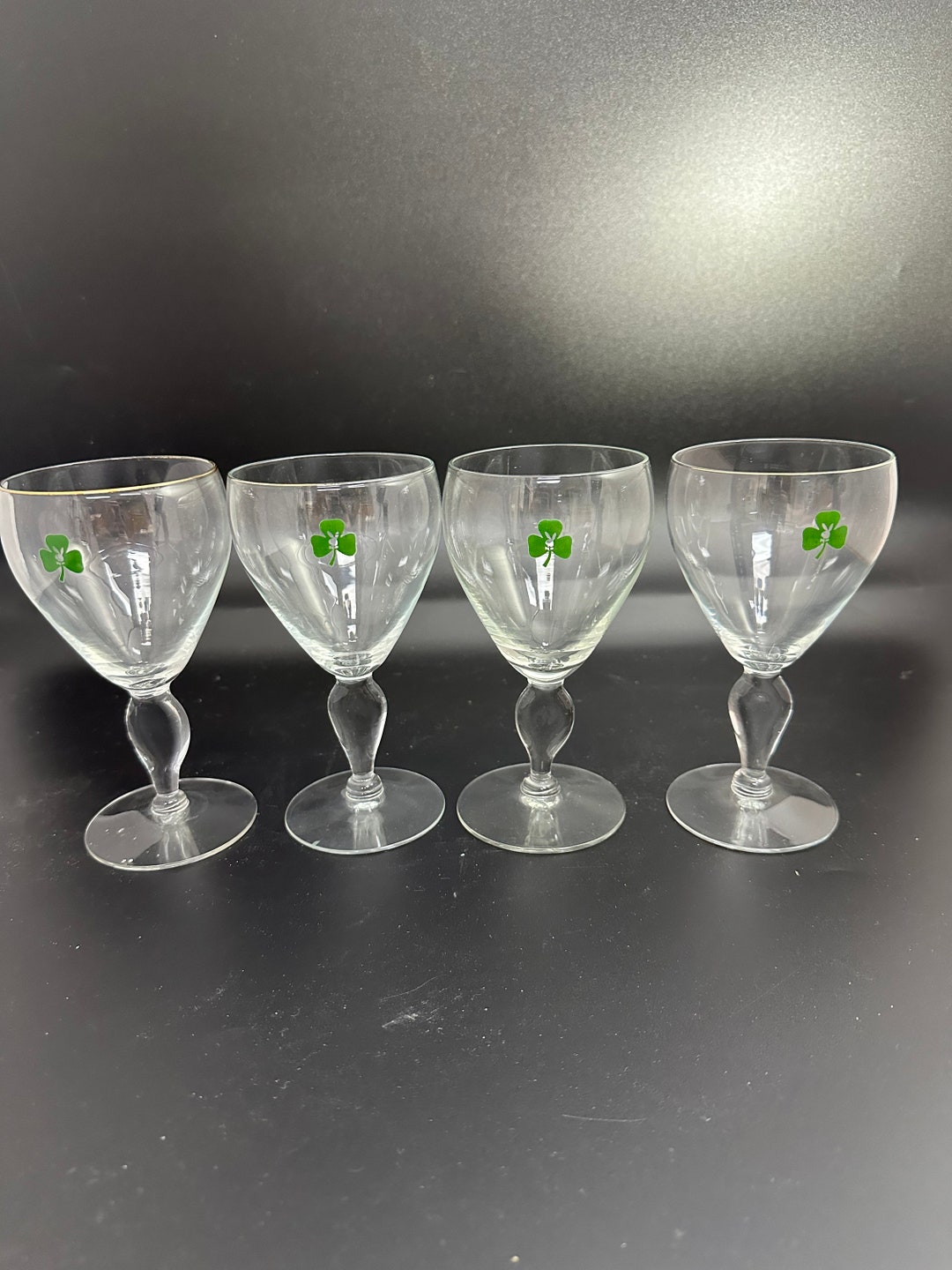 Vintage Clover Playboy Bunny Glass Set - Etsy