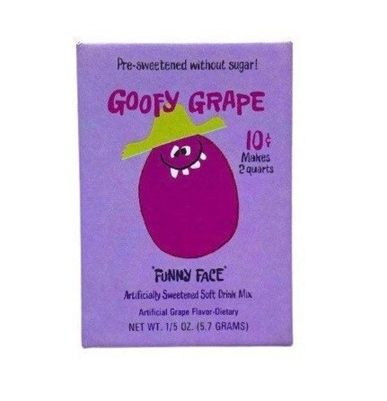Kool Aid Magnet GOOFY GRAPE Pillsbury Funny Face Characters ...