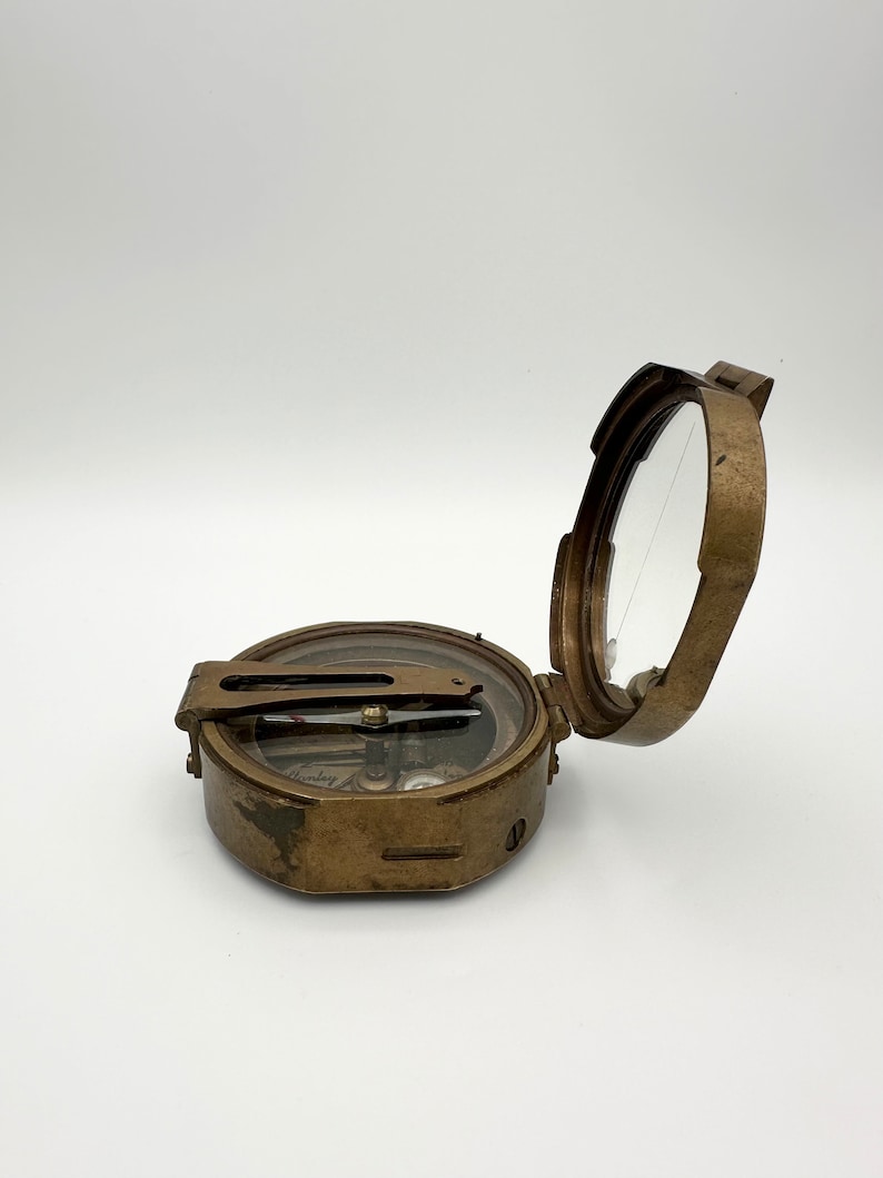 Vintage Stanley London Natural Sine Brass Compass Nautical - Etsy