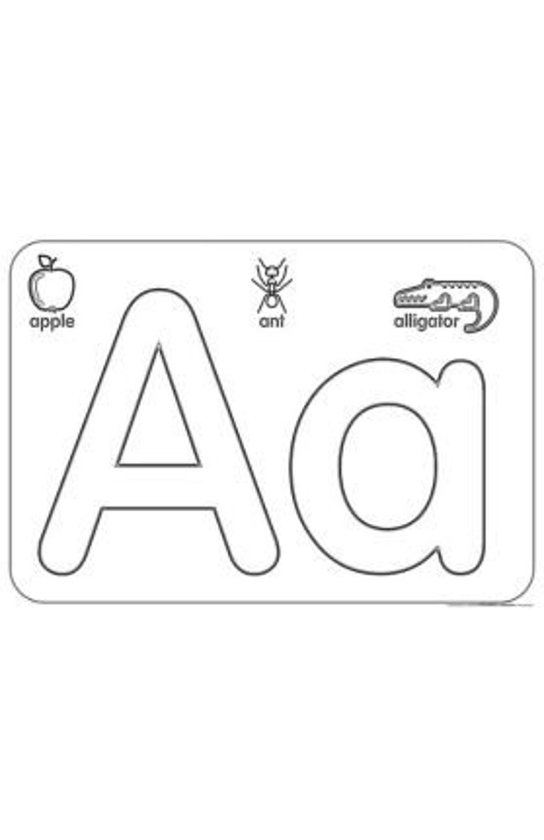 Alphabets Digital Coloring Book - Etsy