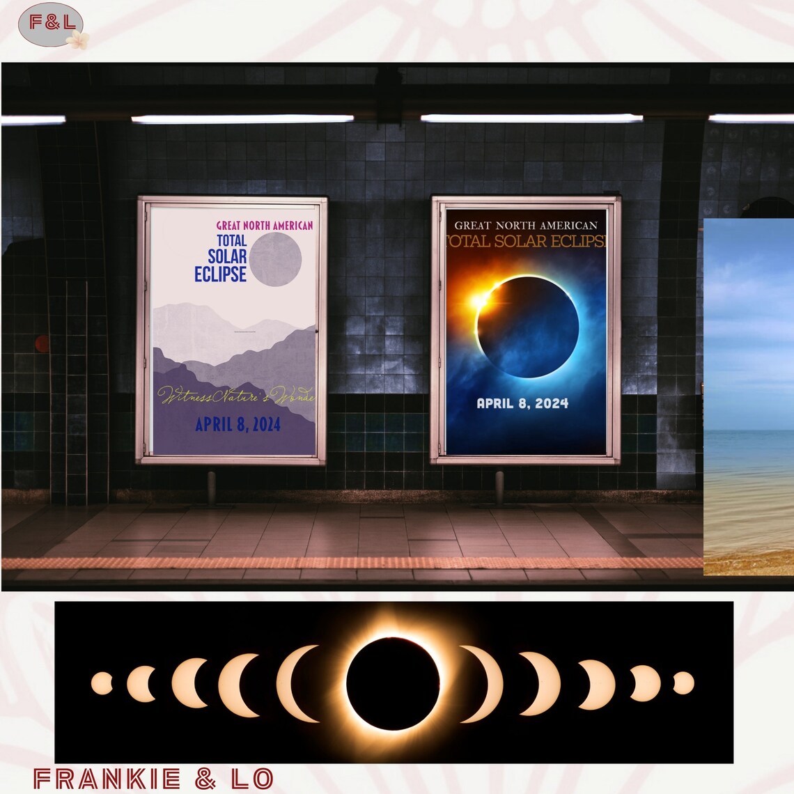 Digital Printable Poster Eclipse 2024 Totality Solar Eclipse Print ...