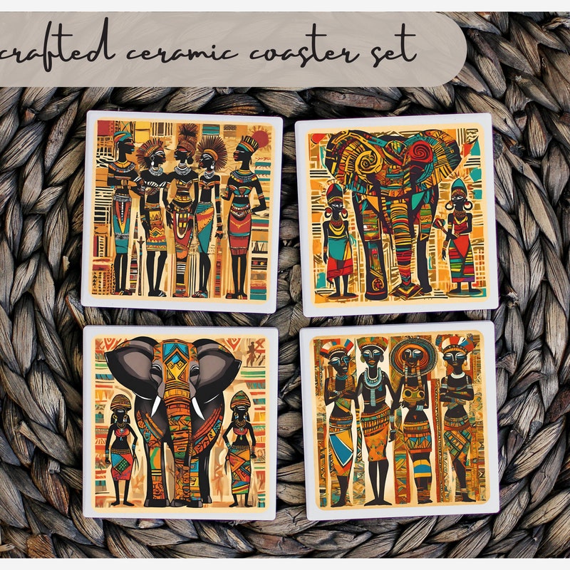 African Tile - Etsy