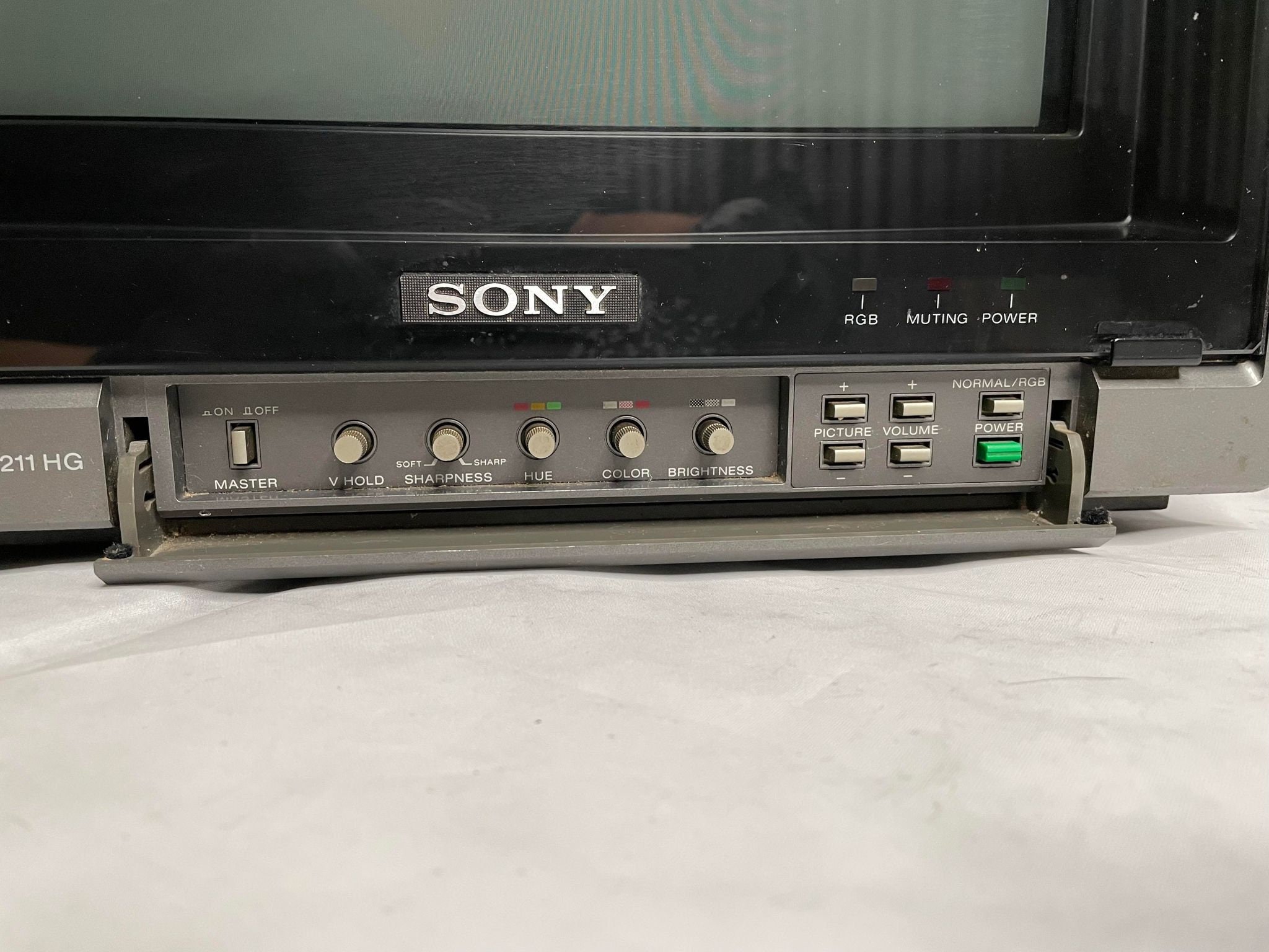 Sony Trinitron 12 CRT Retro Gaming Monitor KX-1211HG 1982 Tested - Etsy