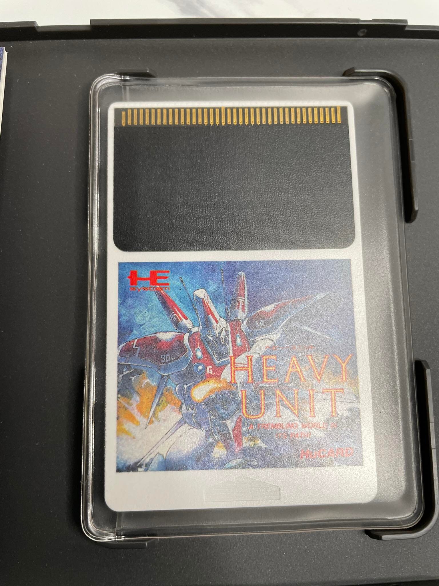Heavy Unit Nec PC Engine Hucard Japan Ver. 1989 PCE Taito Shmup ...