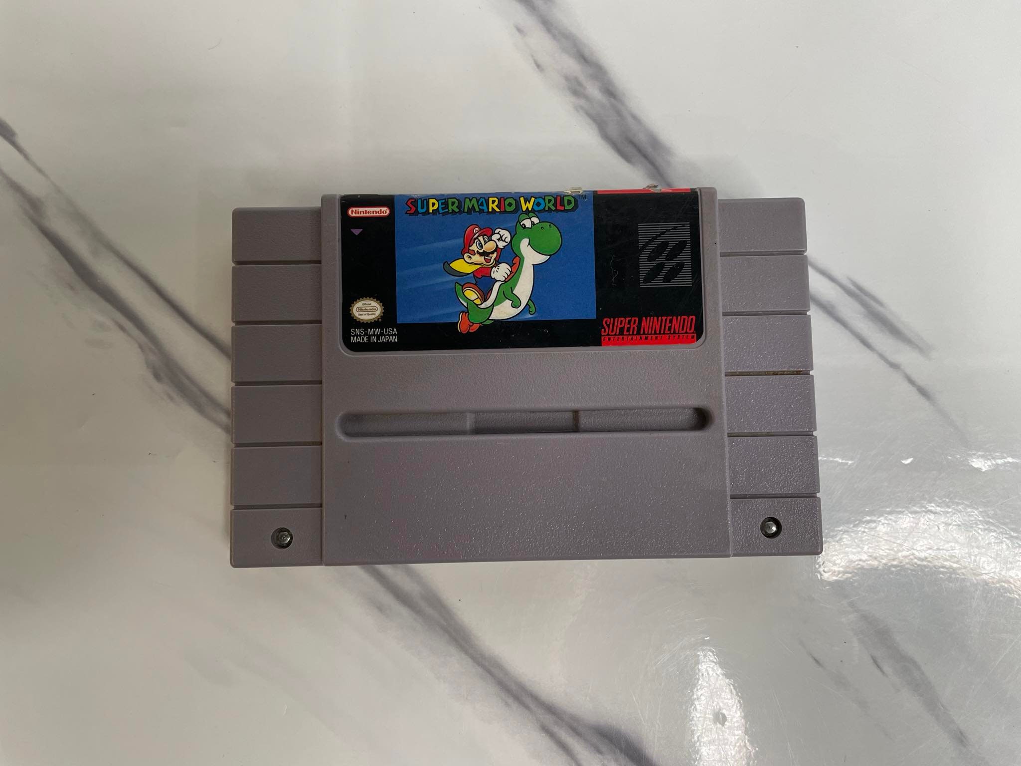 Super Mario World super Nintendo, 1991 Authentic SNES Cartridge Only ...