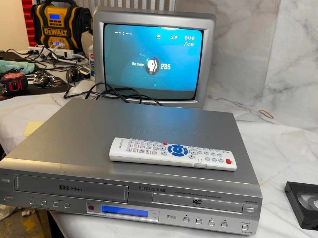Electrohome VCR/DVD Combo Player Video Cassette Recorder - With Remote ...