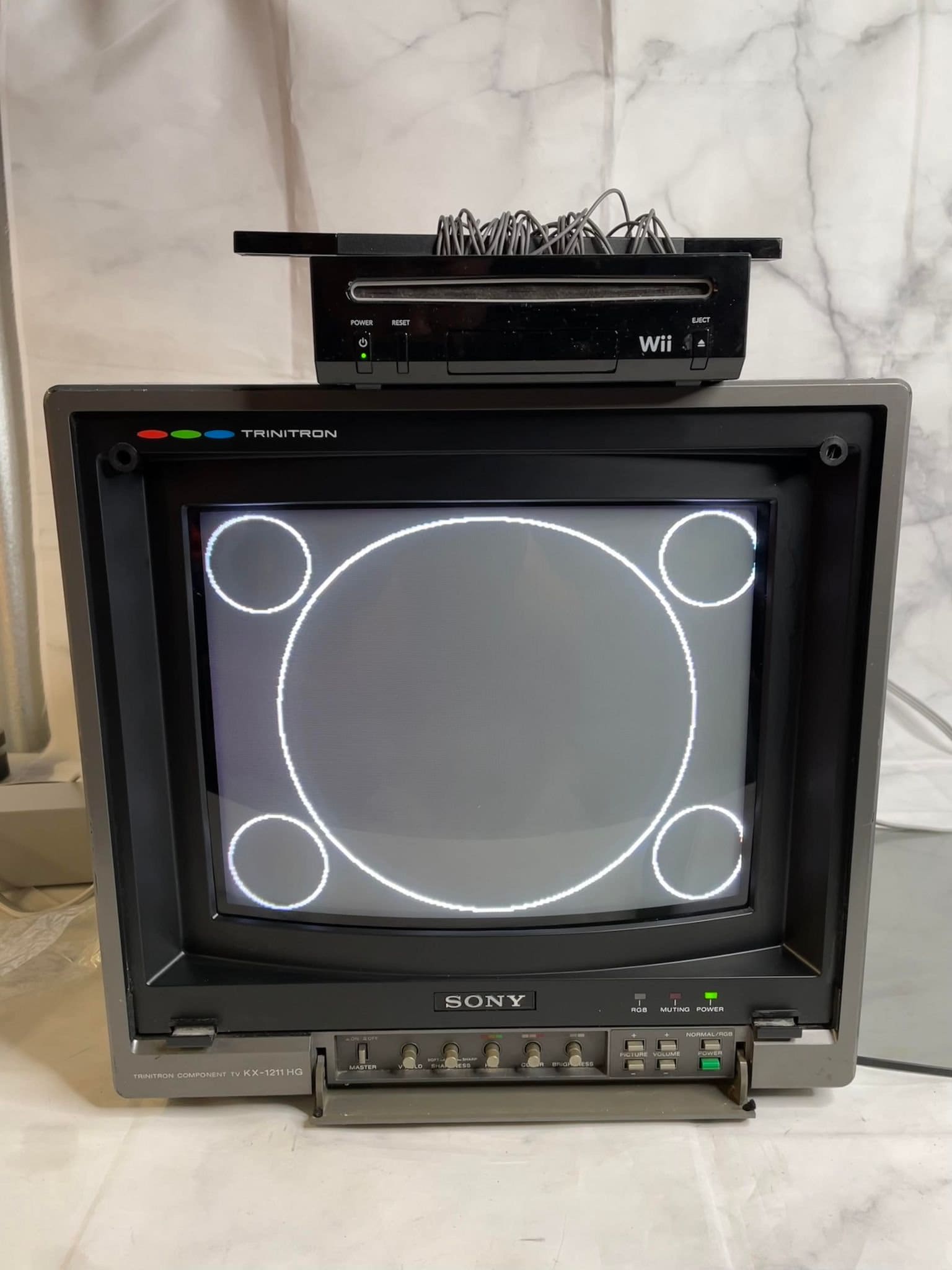 Sony Trinitron 12 CRT Retro Gaming Monitor KX-1211HG 1982 Tested - Etsy